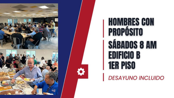 Hombres con Propósito – Iglesia La Roca Miami